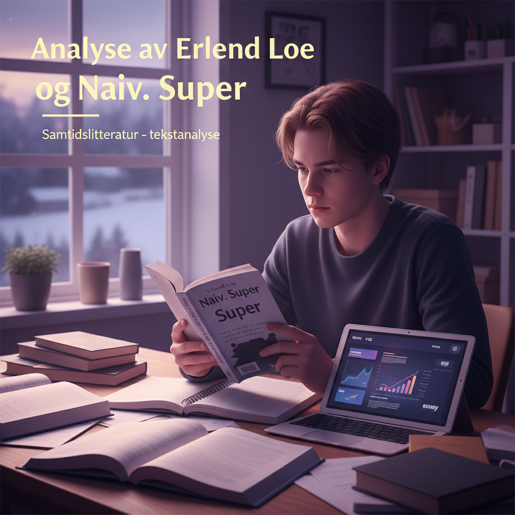 analyse av Erlend Loe og Naiv. Super. | ifingo